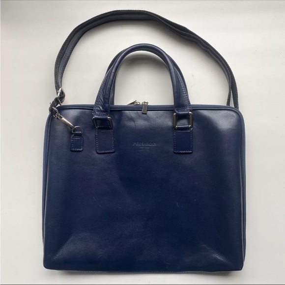 Persaman New York | Bags | Persaman New York Italian Leather Messenger ...